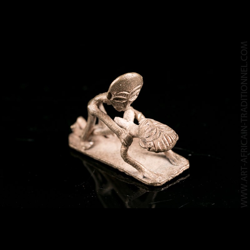 Akan Figurative Gold Weight - Authentic African Tribal Art Gallery